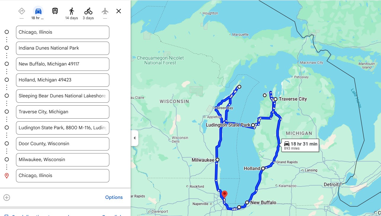 Lake Michigan Road Trip: A Complete Visitor Guide